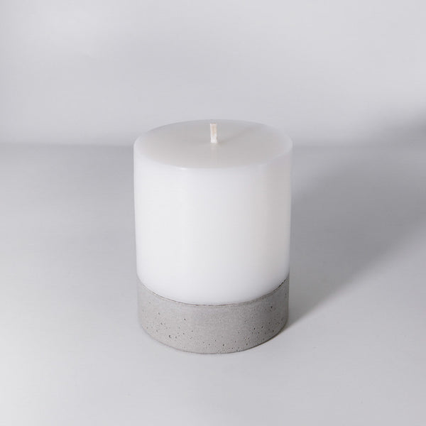 Velon con Hormigón Natural S (12x10,5cm) – Kume Velas